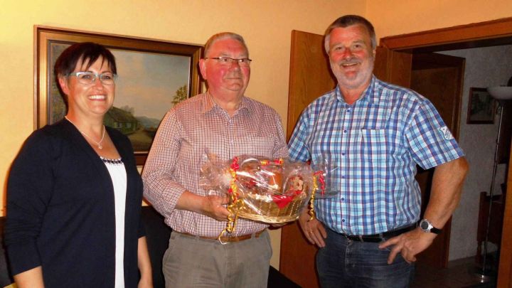 "Finanzminister" Hans Fritsche verabschiedet