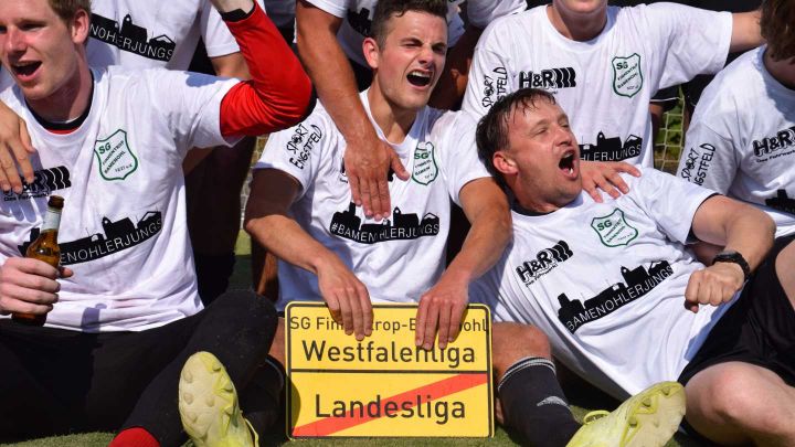 Tim Schrage schießt SG in die Westfalenliga
