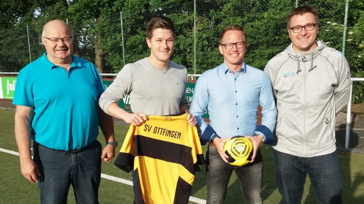 Neuzugang Patrick Diehl unterstützt SV Ottfingen in der