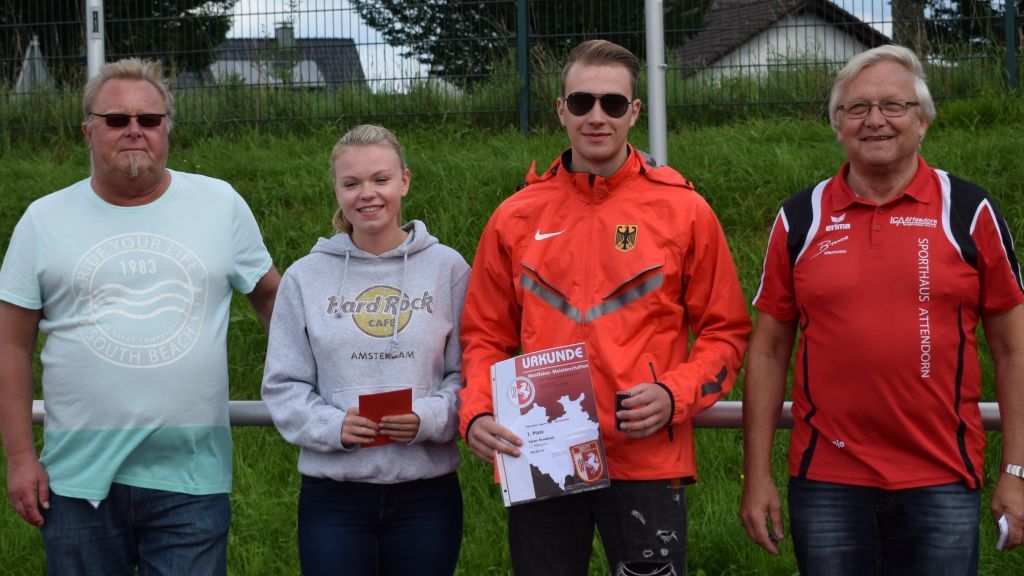 DLV-Bestennadeln für Tina und Julian Brodkorb