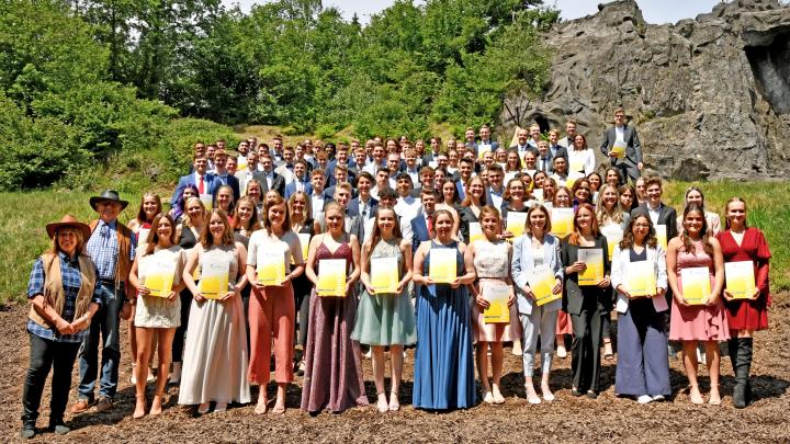 GymSL-Abiturientia 2021 spendet an „Lennestadt hilft“