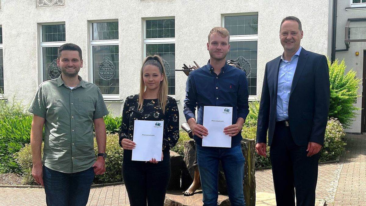 Berufsausbildung im Rathaus erfolgreich abgeschlossen