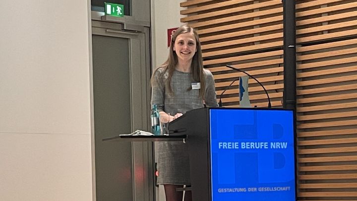 Anna Schumacher ist eine der besten Auszubildenden in NRW