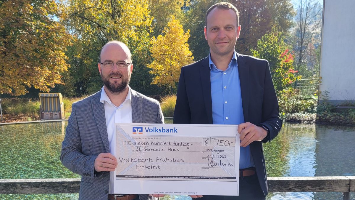 Fr hst ck Bringt 750 Euro F r Das Seniorenzentrum St 