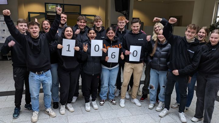 SGO: Q2 spendet 1.060 Euro ans Kinder- und Jugendhospiz