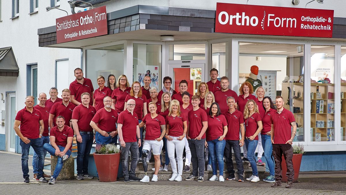 Gut versorgt mit den Homecare-Leistungen von Ortho Form