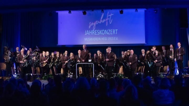 Ein sagenhafter Abend: Musikverein Heid begeistert beim