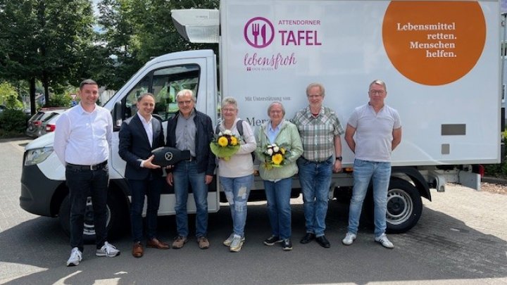 Dank Sponsoren: Kühlfahrzeug für die Attendorner Tafel