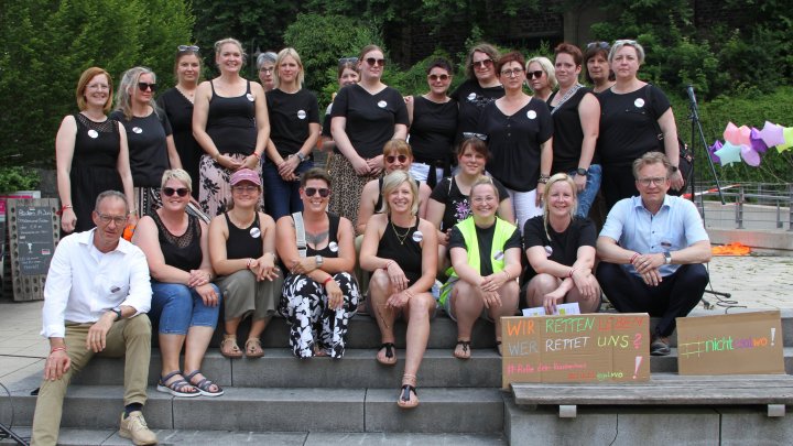 „Unser Kampf ist noch nicht vorbei!“: 350 Menschen bei