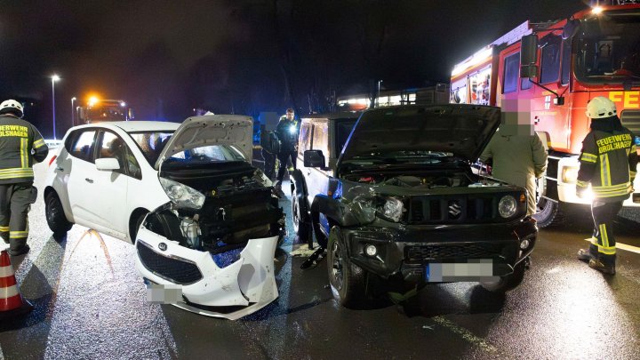 Verkehrsunfall in Drolshagen: Zwei Pkw kollidieren in