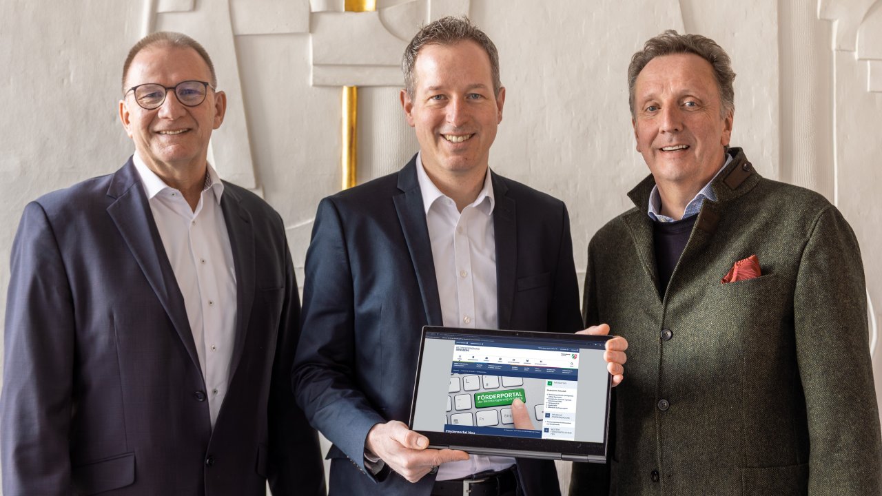 Bezirksregierung veröffentlicht neues Förderportal