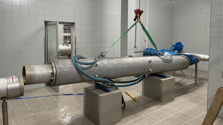 Reparierte Pumpe am Hochbehälter Imberg wieder in Betrieb