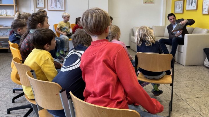 Lesestunde mit Bürgermeister Pospischil in der